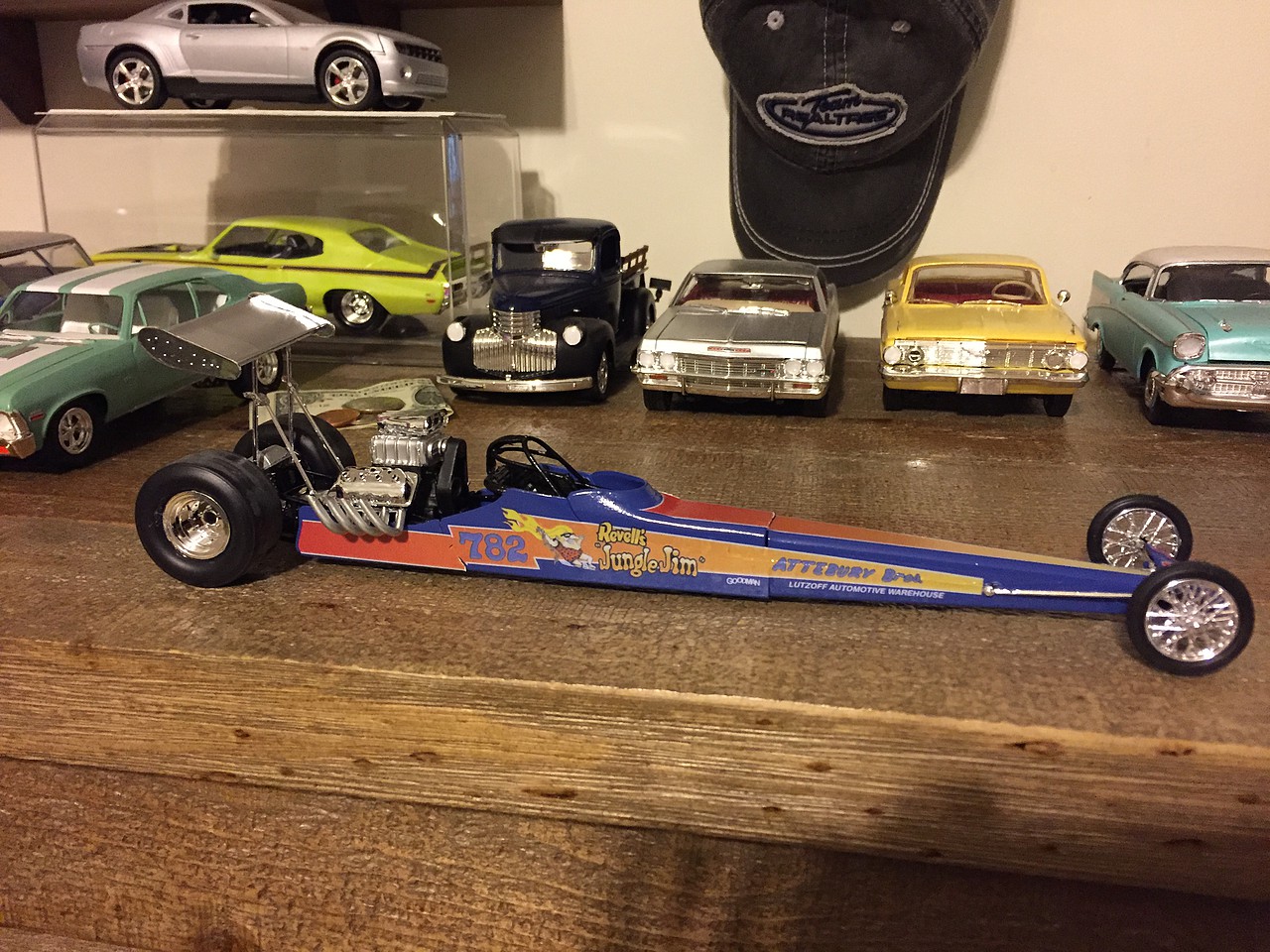 Gallery Pictures Revell-Monogram Jungle Jim Rail Dragster Plastic Model ...