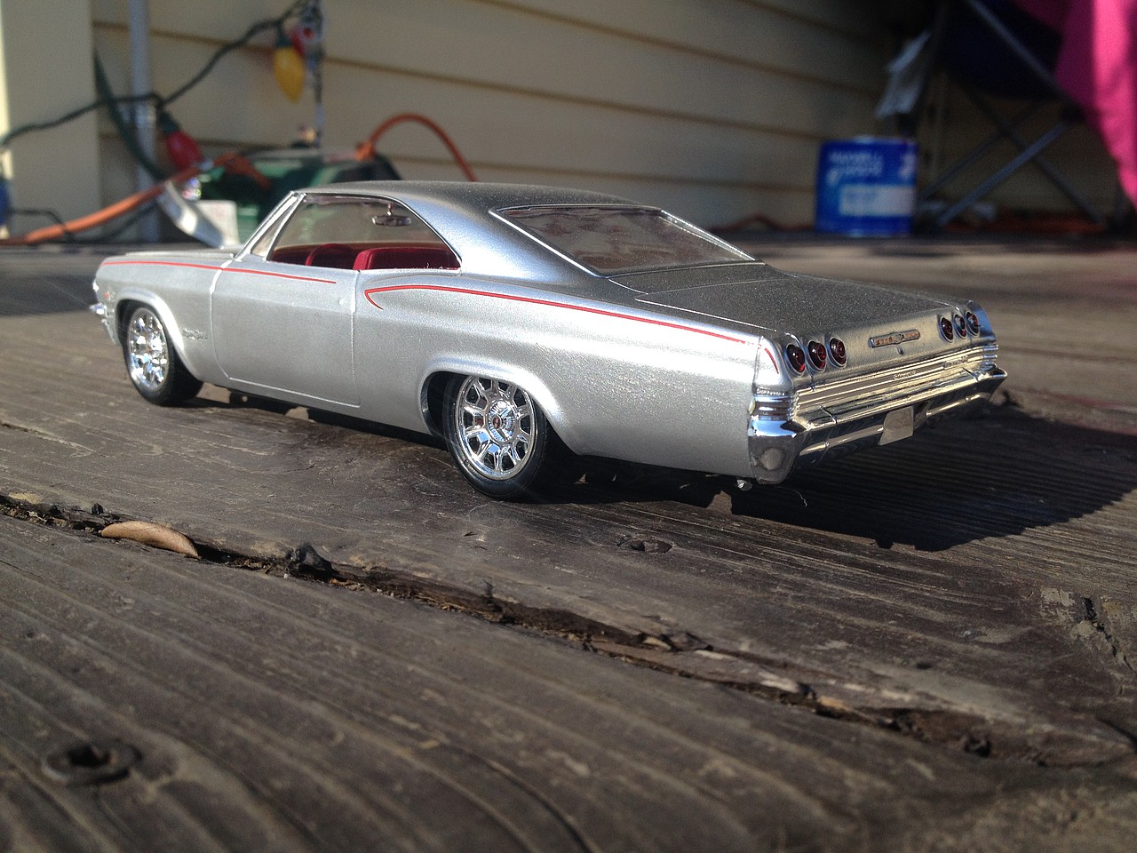 1965 Chevy Impala -- Plastic Model Car Kit -- 1/25 Scale -- #85-4190 ...