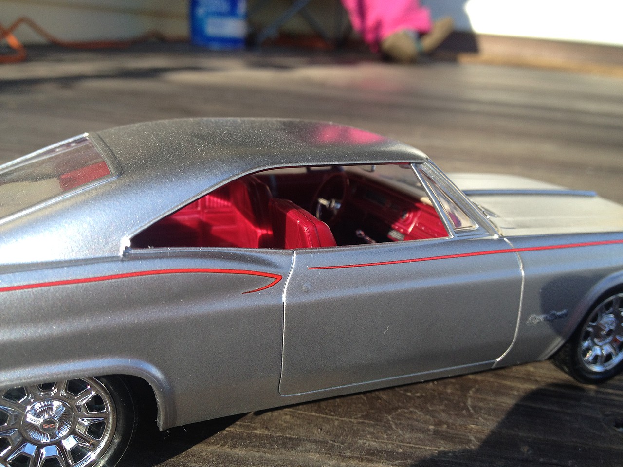 1965 Chevy Impala -- Plastic Model Car Kit -- 1/25 Scale -- #85-4190 ...