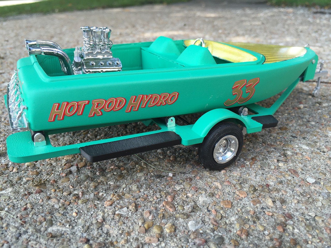 Hot Rod Hydro -- Plastic Model Commercial Ship Kit -- 1/25 Scale ...