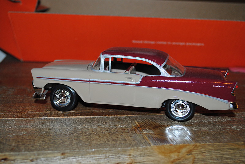 1956 Chevy Bel Air -- Plastic Model Car Kit -- 1/24 Scale -- #850881 ...