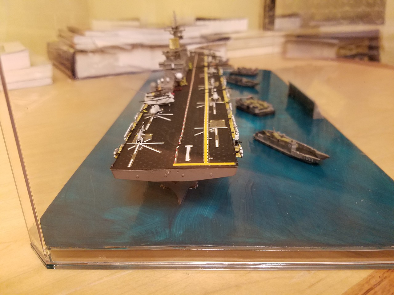 USS Wasp LHD-1 -- Plastic Model Military Ship Kit -- 1/700 Scale ...