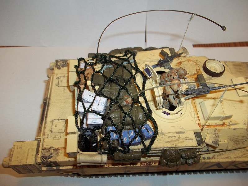US M1A1 w/Mine Plow Tank -- Plastic Model Military Vehicle Kit -- 1/35 ...