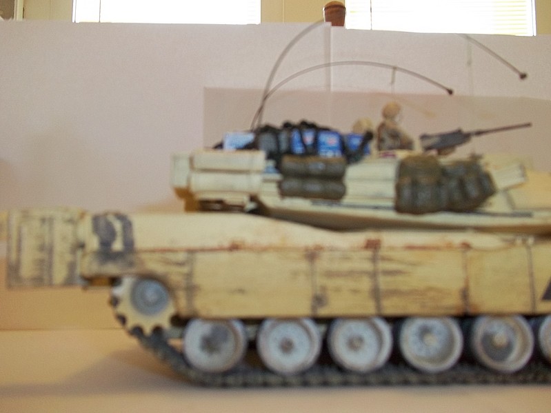 US M1A1 w/Mine Plow Tank -- Plastic Model Military Vehicle Kit -- 1/35 ...