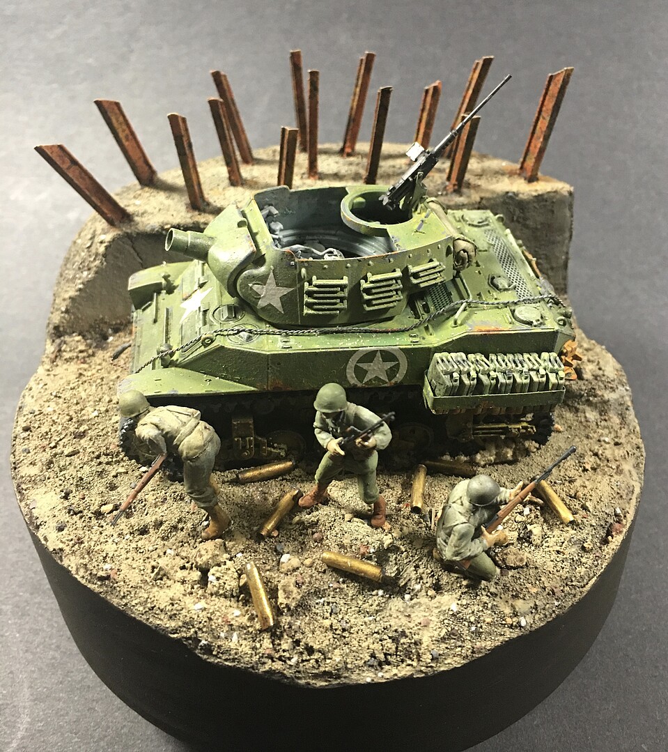 U.S. Howitzer Motor Carriage M8 -- Plastic Model Howitzer -- 1/48 Scale ...