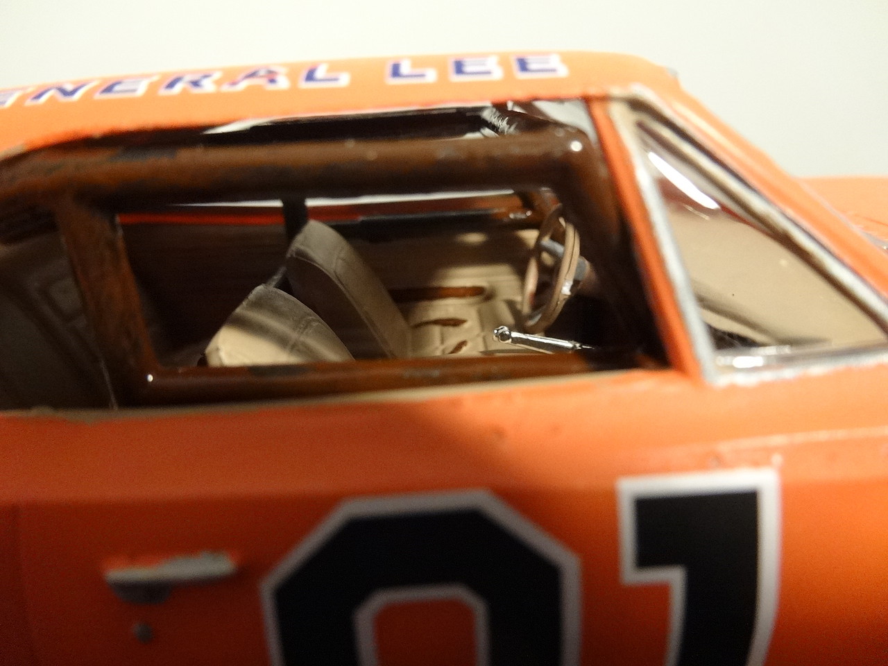 1969 General Lee Charger -- Plastic Model Car Kit -- 1/25 Scale - #706 ...