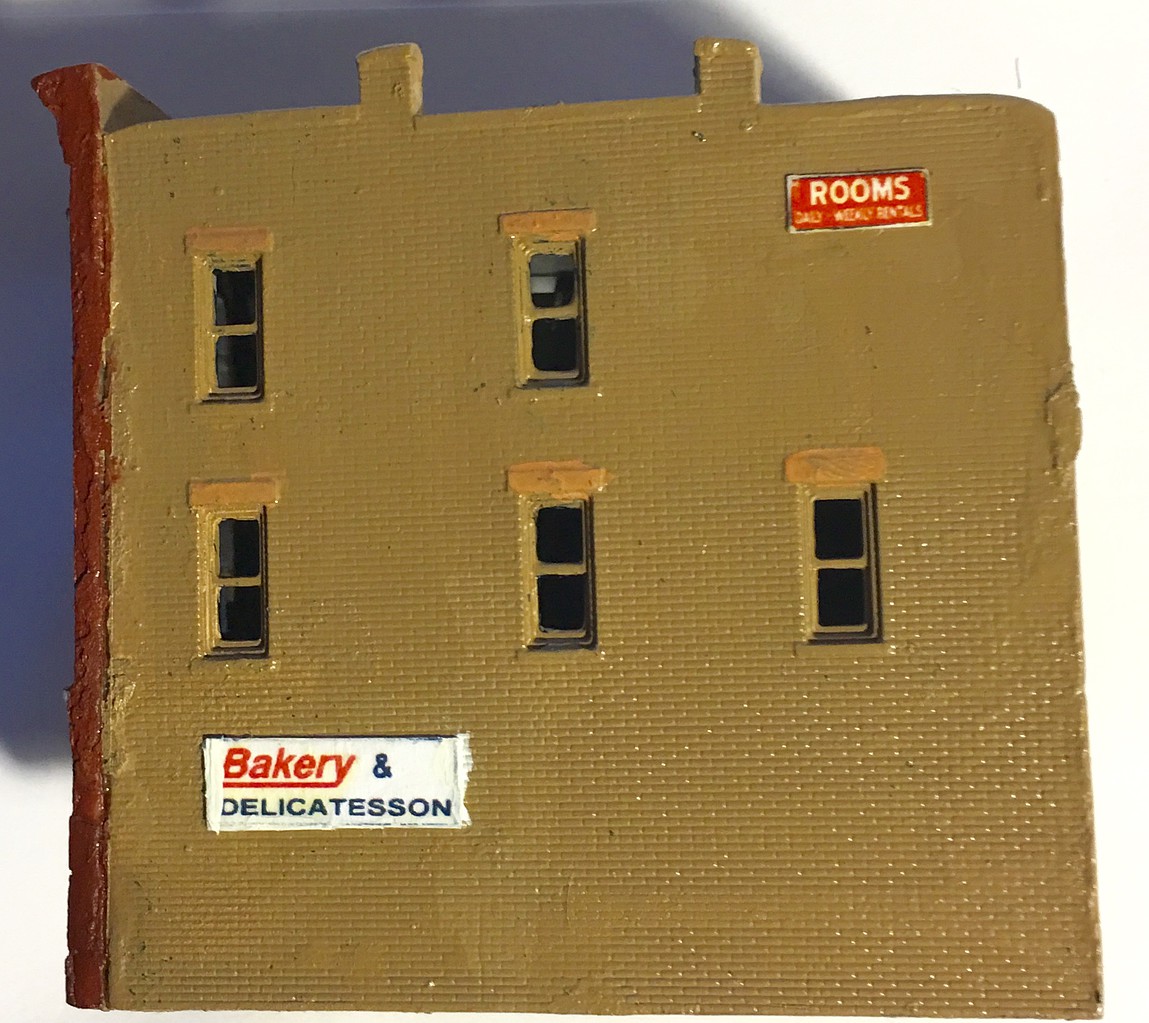 Main Street II Storefront Signs -- N Scale Model Railroad Billboard ...