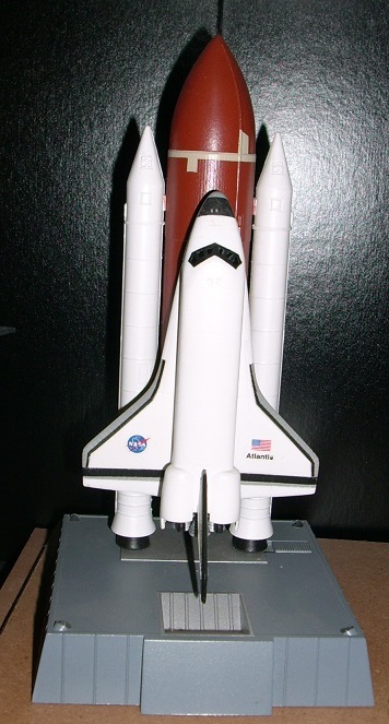 Space Shuttle with Boosters -- Space Program Plastic Model Kit -- 1/288 ...