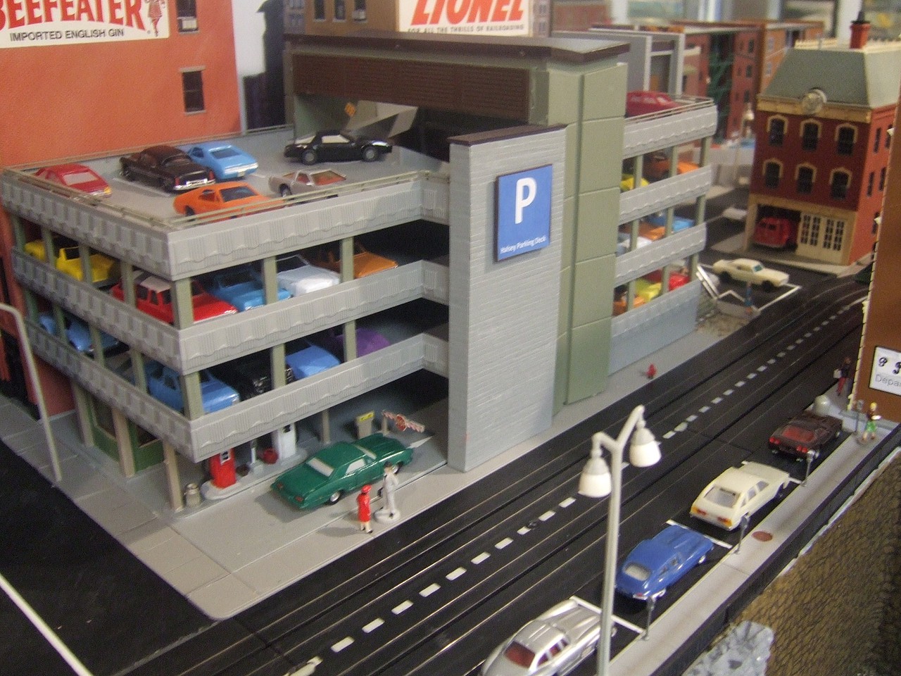 Gallery Pictures Vollmer Parking Garage Kit HO Scale Model Railroad ...