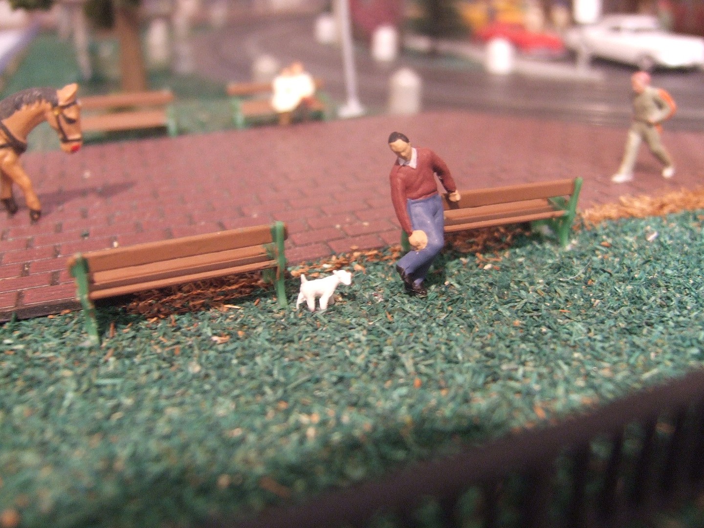Cats & Dogs (12) -- Model Railroad Figures -- HO Scale -- #14165 ...