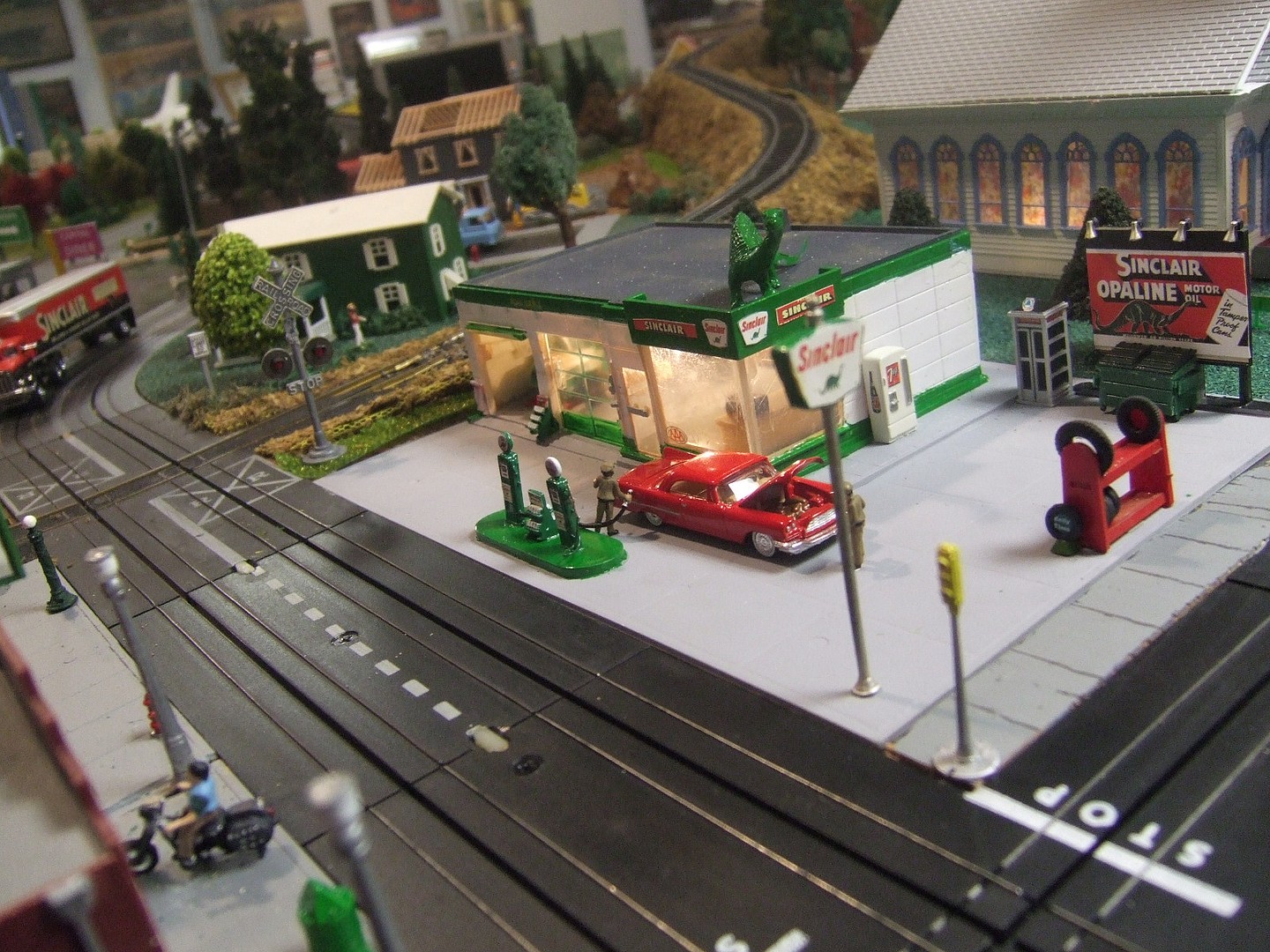 Telephone Booth Assembled Perma-Scene (4) -- HO Scale Model Railroad ...