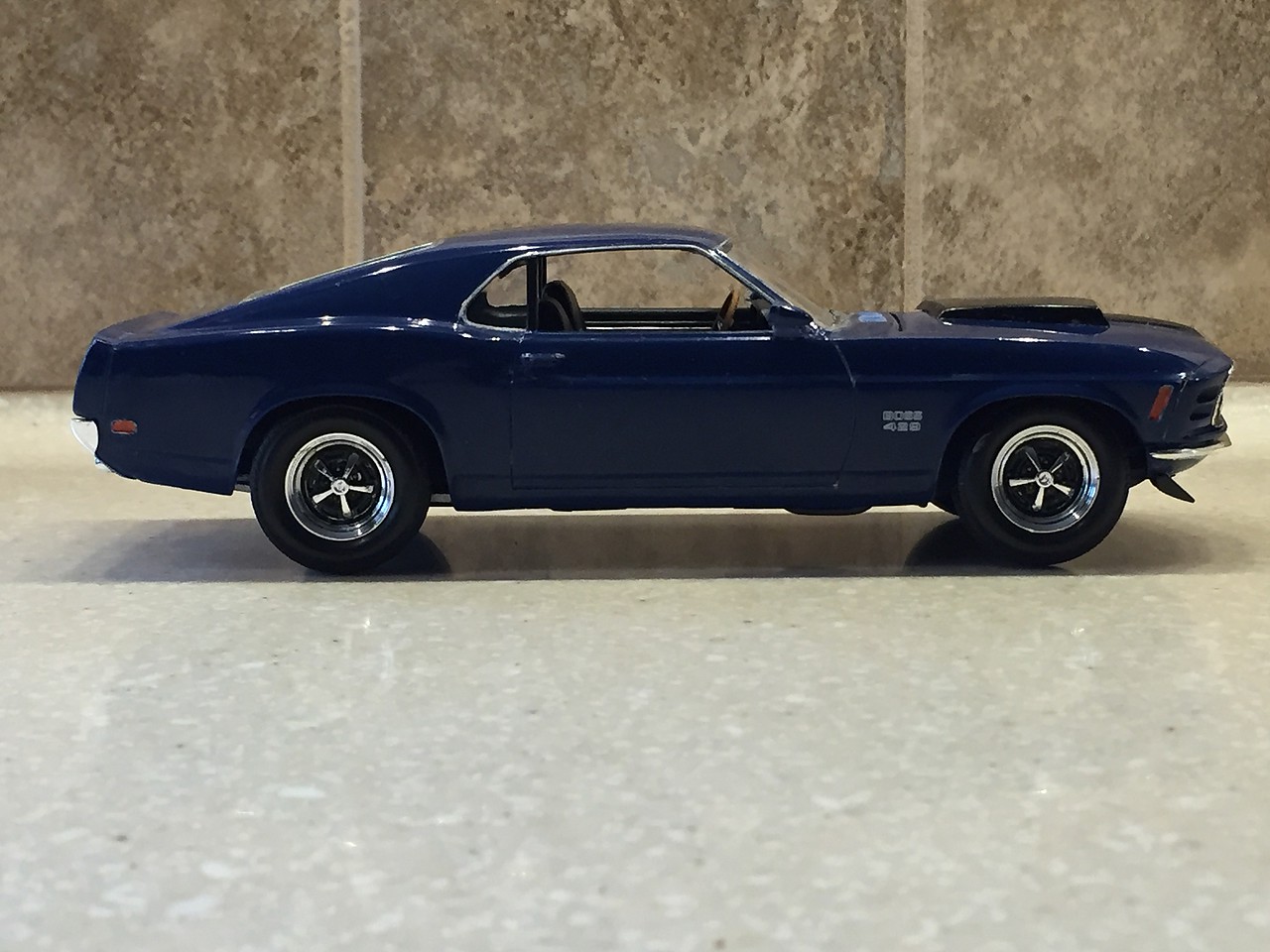 1970 Boss 429 Mustang 3'n1 -- Plastic Model Car Kit -- 1/24 Scale ...