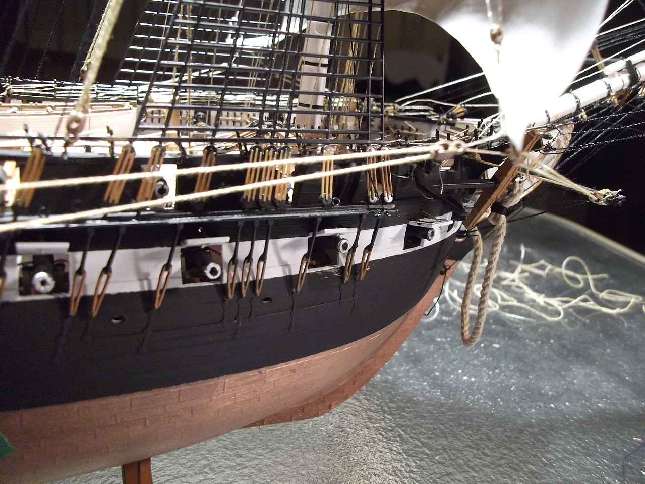 USS Constitution -- Plastic Model Sailing Ship Kit -- 1/96 Scale ...