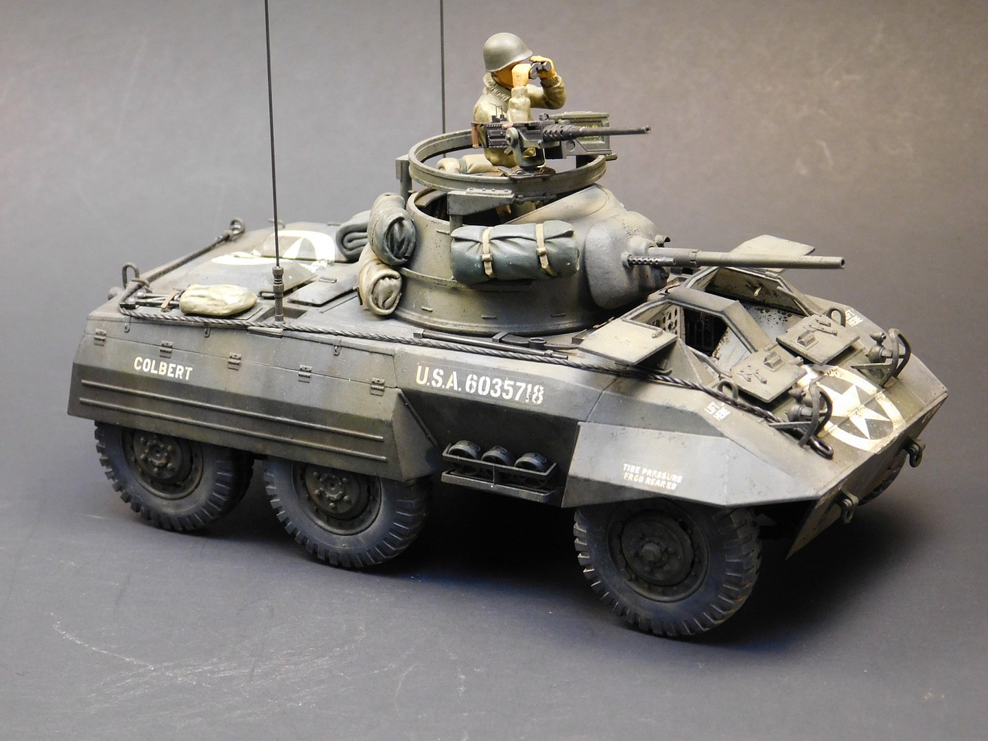 US M8 Lt. Track Greyhound -- Plastic Model Military Vehicle Kit -- 1/35 ...