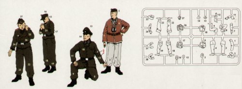 Gallery Pictures Master-Box German Tank Crew Set #1 1943-45 (4) (D ...