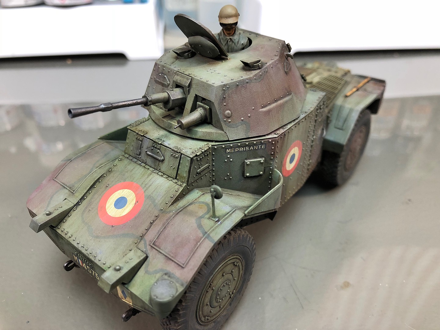 Gallery Pictures ICM WWII Panhard 178 AMD35 French Armored Vehicle ...