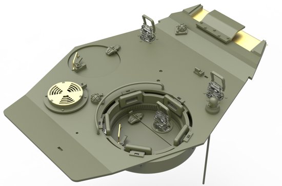 T44 Soviet Medium Tank -- Plastic Model Military Vehicle Kit -- 1/35 ...