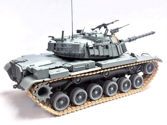 IDF M60 w/Explosive Reactive Armor Kit -- Plastic Model Military ...