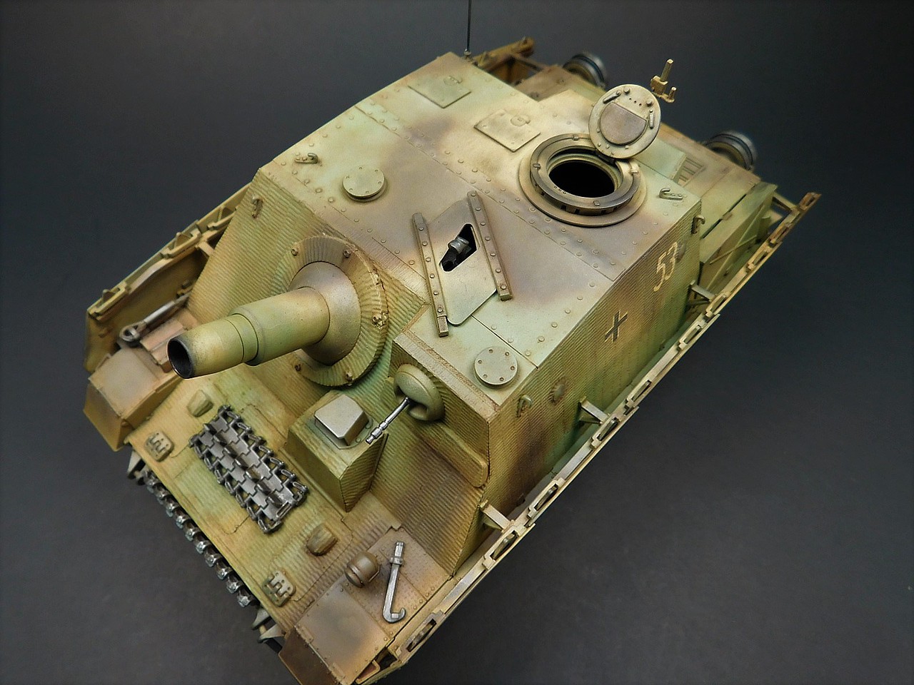 German Assault Tank IV Brummbar Late Prod. -- Plastic Model Military ...