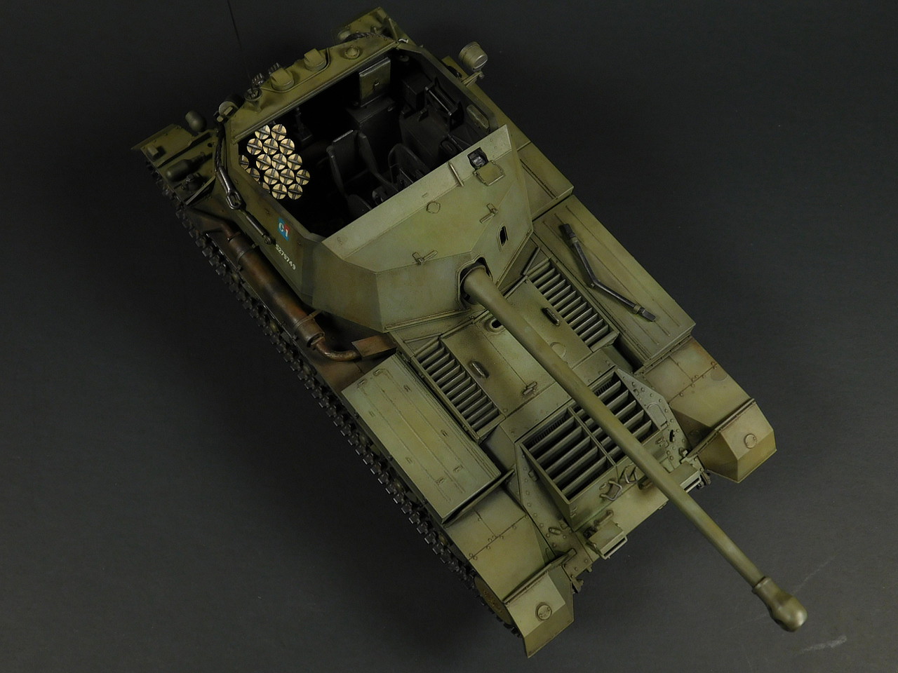 British Anti Tank Gun Archer Self Propelled -- Plastic Model Military ...