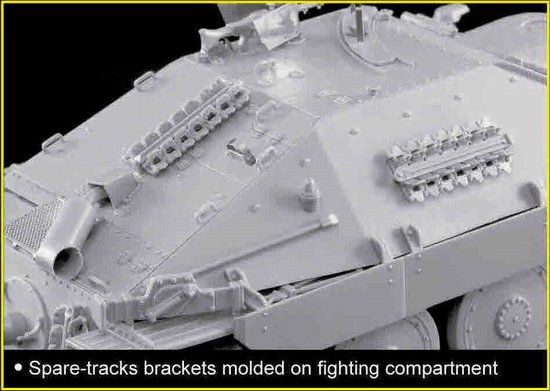 Jagdpanzer 38(t) Hetzer Black Knight -- Plastic Model Tank Kit -- 1/35 ...