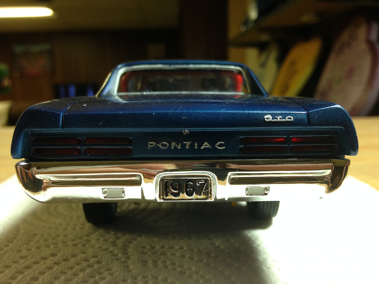 1967 Pontiac GTO -- Plastic Model Car Kit -- 1/25 Scale -- #710 ...