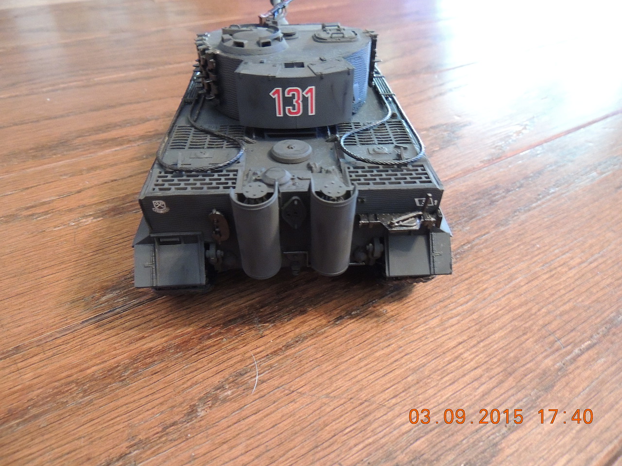 German Tiger I Mid Production Tank -- Plastic Model Military Vehicle ...