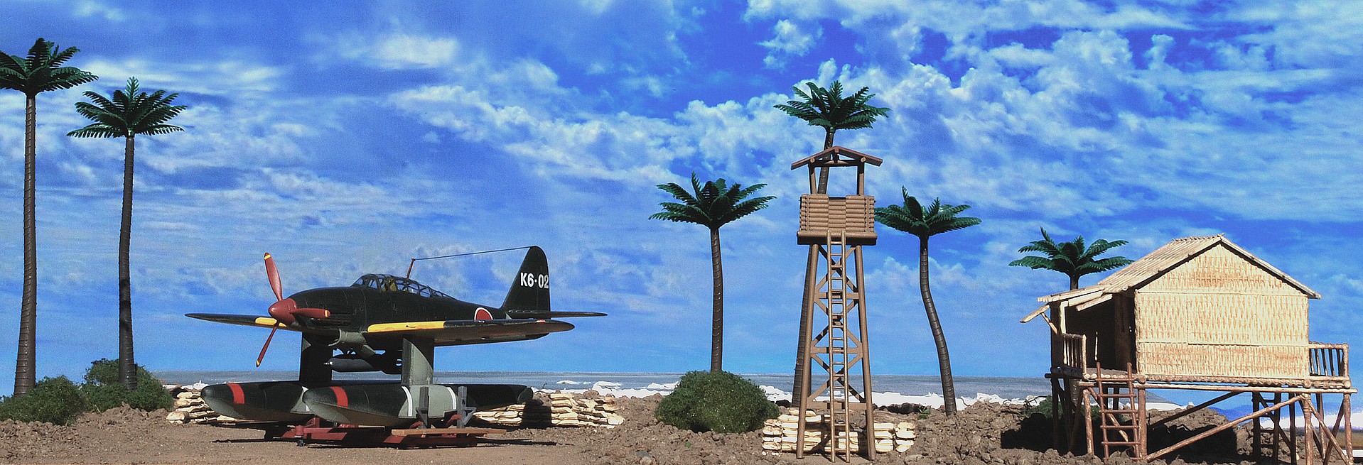 Aichi M6A1 Seiran Floatplane Aircraft IJN -- Plastic Model Airplane Kit ...