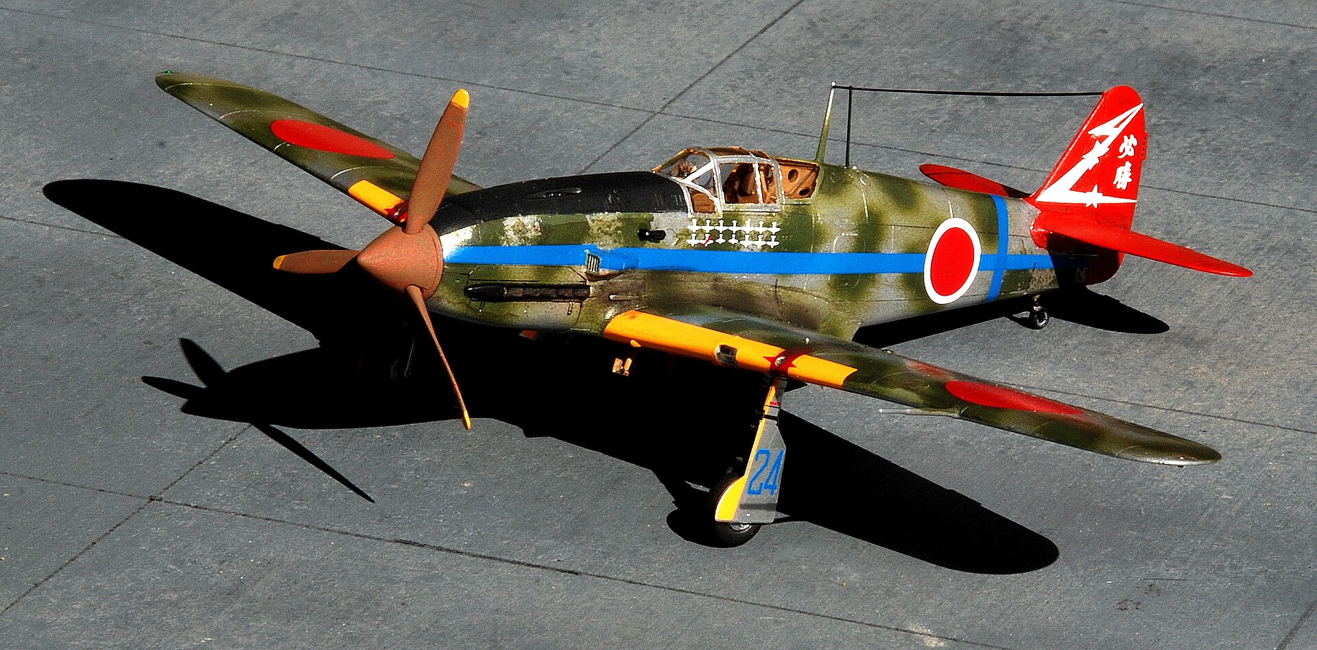 Kawasaki Ki61Id Hien (Tony) Fighter (New Tool) -- Plastic Model ...