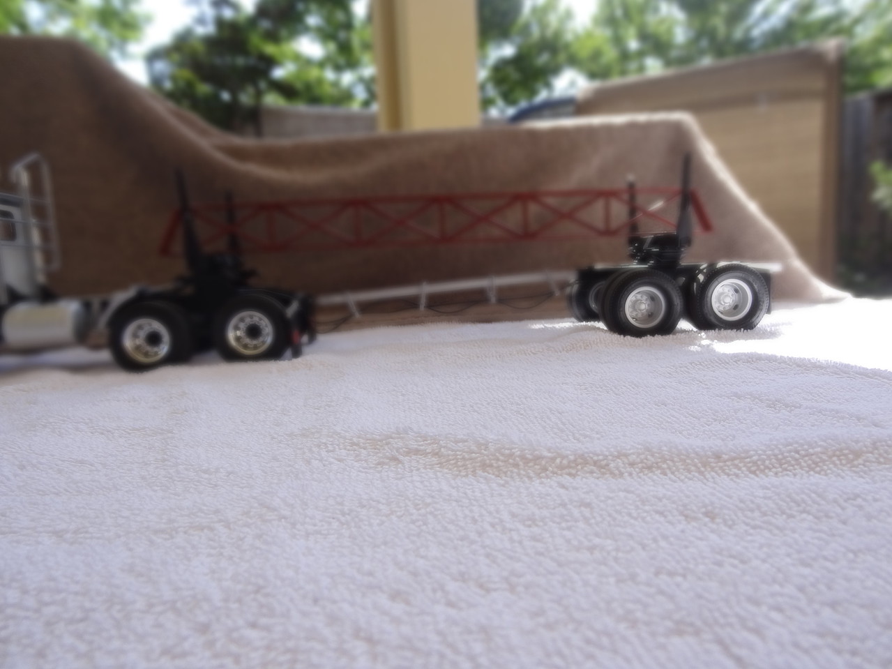 Peerless Roadrunner Logging Trailer -- Plastic Model Truck Kit -- 1/25 ...