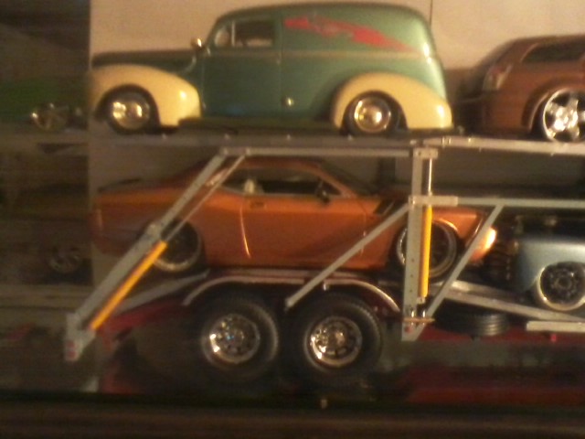 Auto Transport Trailer -- Plastic Model Trailer Kit -- 1/25 Scale ...