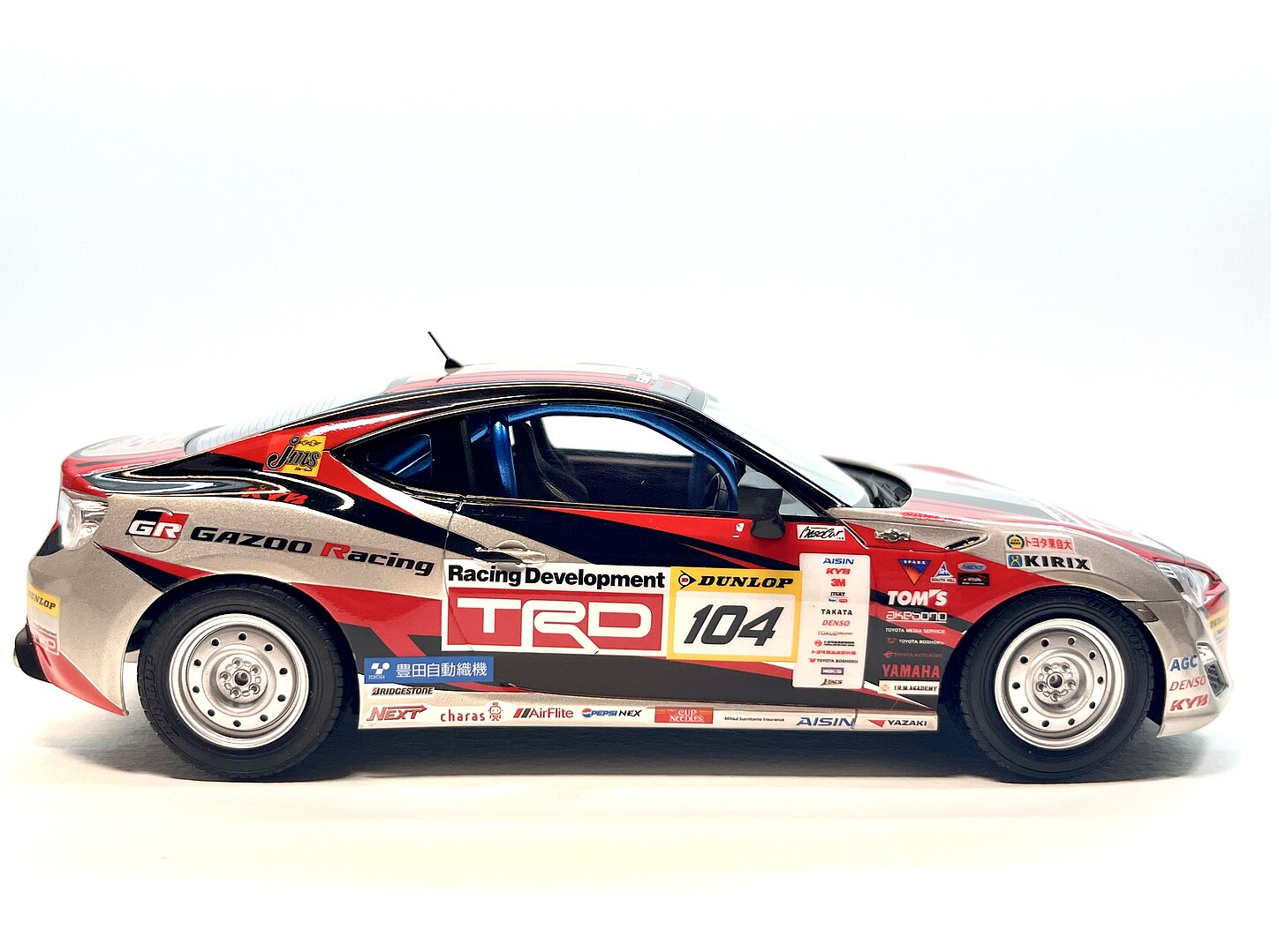 GAZOO Racing TRD 86 2013 TRD Rally Challenge -- Plastic Model Car Kit ...