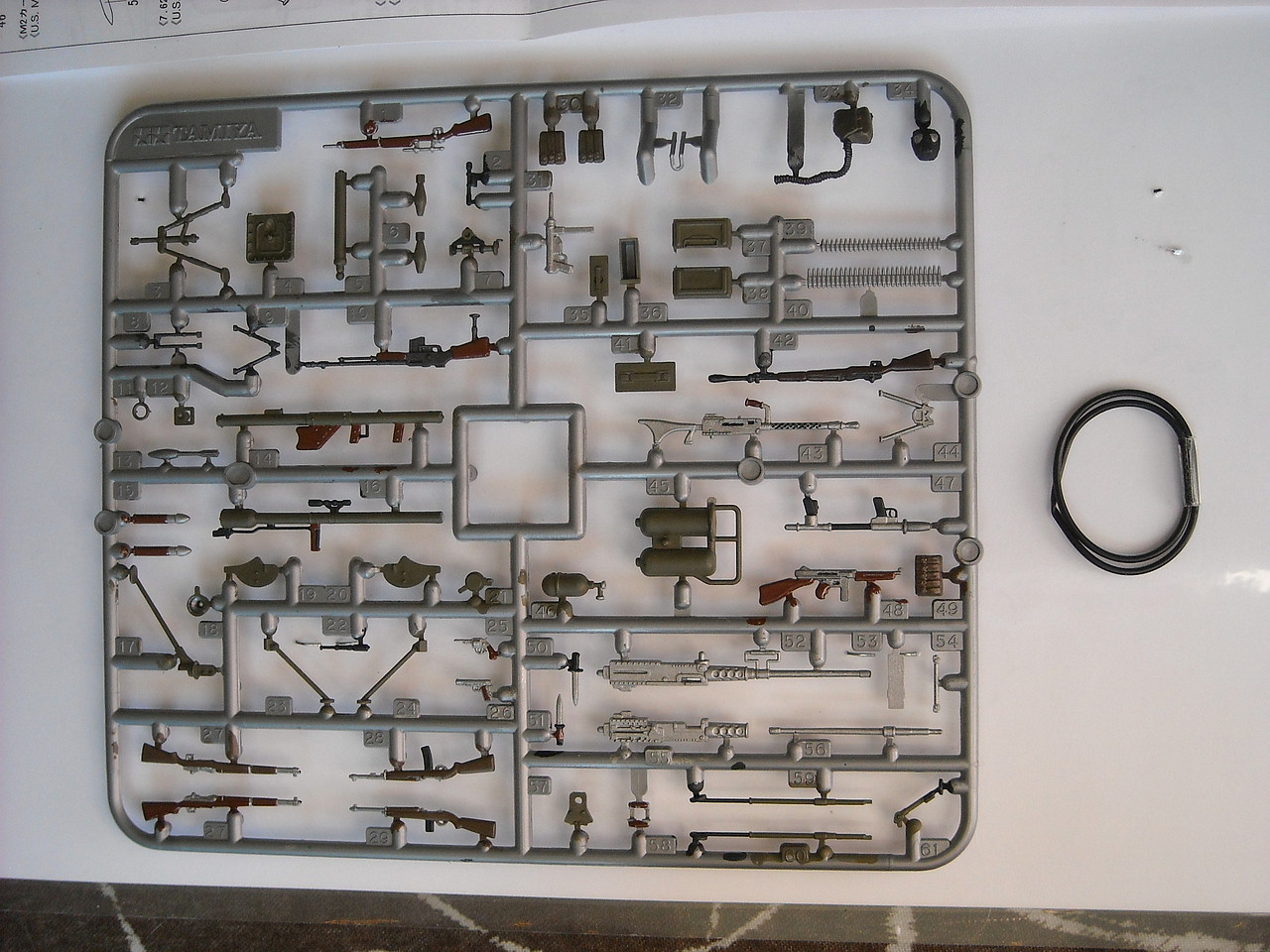 US Infantry Weapons Set -- Plastic Model Military Diorama Kit -- 1/35 ...