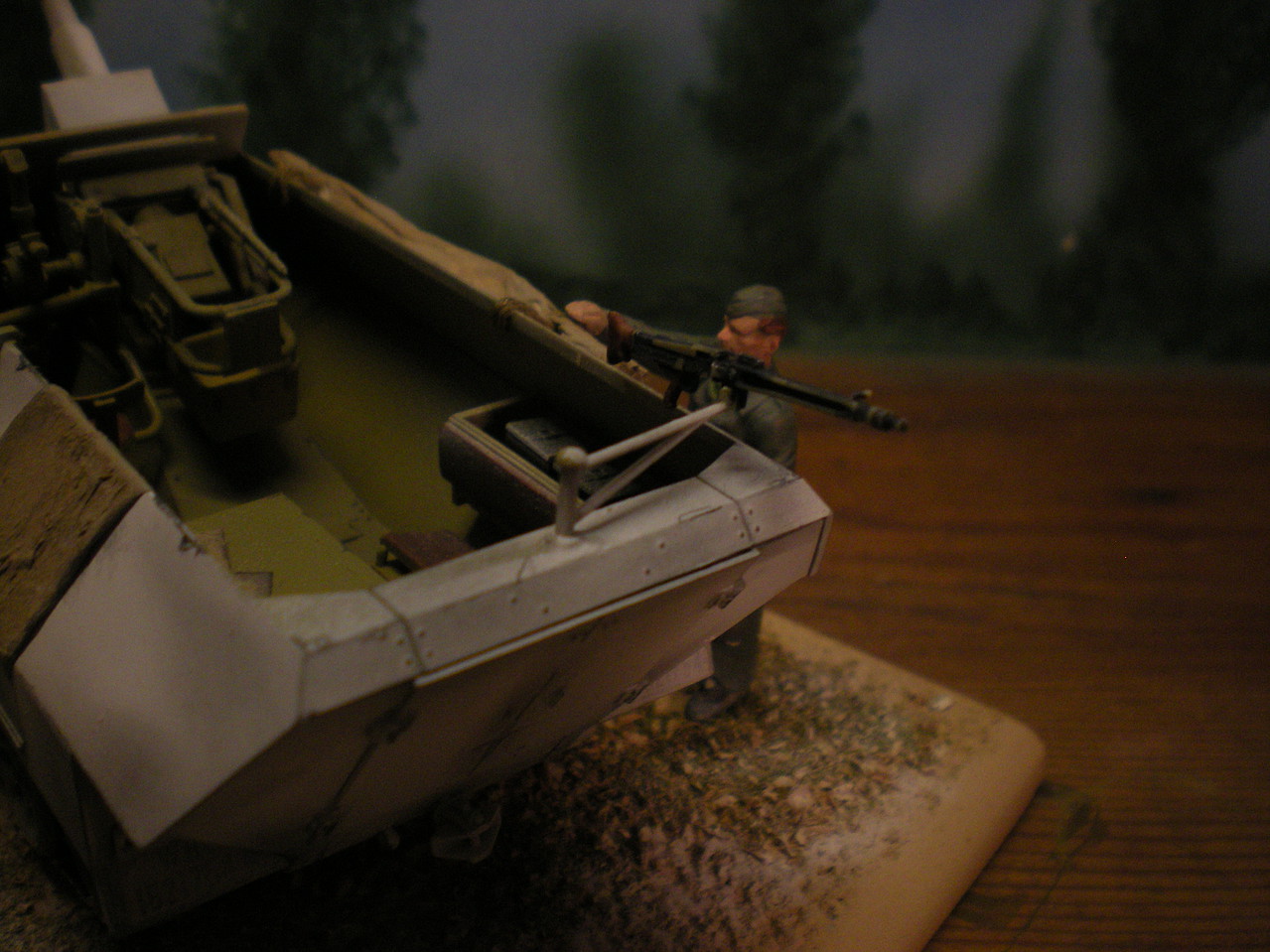 German Sd.Kfz. 251/9 Kanonenwagen -- Plastic Model Military Vehicle Kit ...