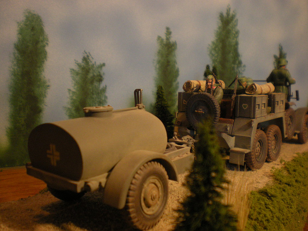 Krupp Protze 1T Tow Tk w/Gun Pack -- Plastic Model Military Vehicle Kit ...