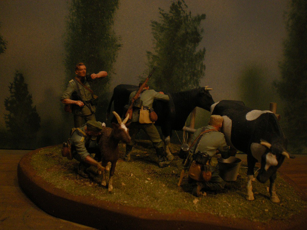Gallery Pictures Master-Box WWII German Infantry Milking a Cow Plastic ...