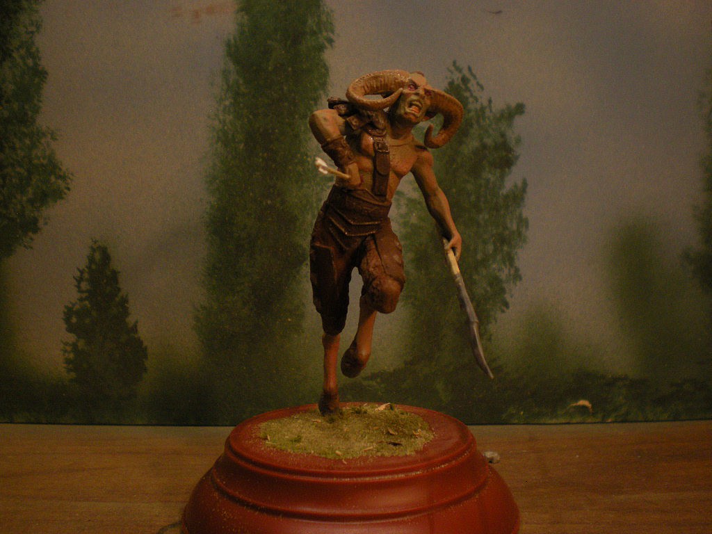 Ancient Greek Satyr (New Tool) -- Plastic Model Fantasy Figure -- 1/24 ...