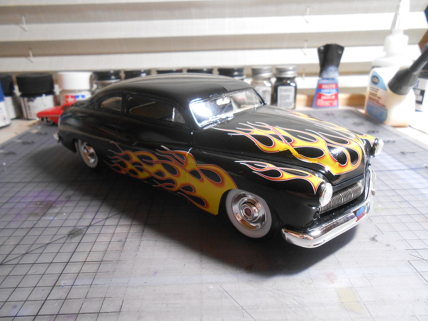 1949 Mercury Custom Coupe -- Plastic Model Car 3-in-1 Kit -- 1/25 Scale ...