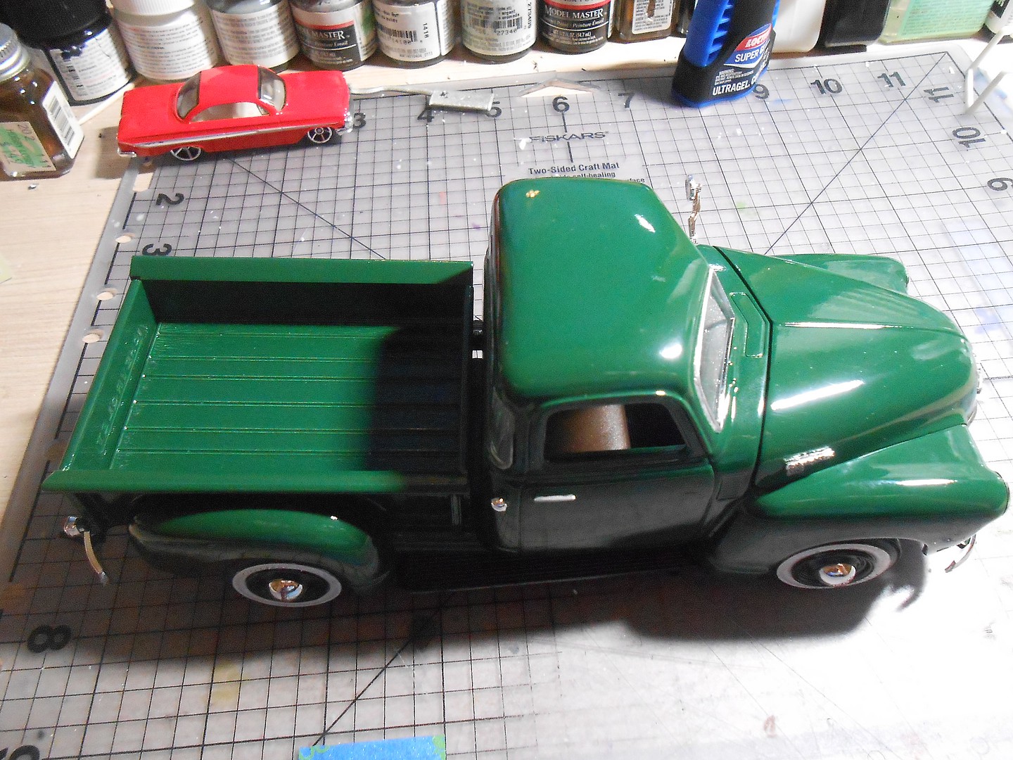 1950 Chevy Pick-Up -- Plastic Model Truck Kit -- 1/25 Scale -- #1076-12 ...