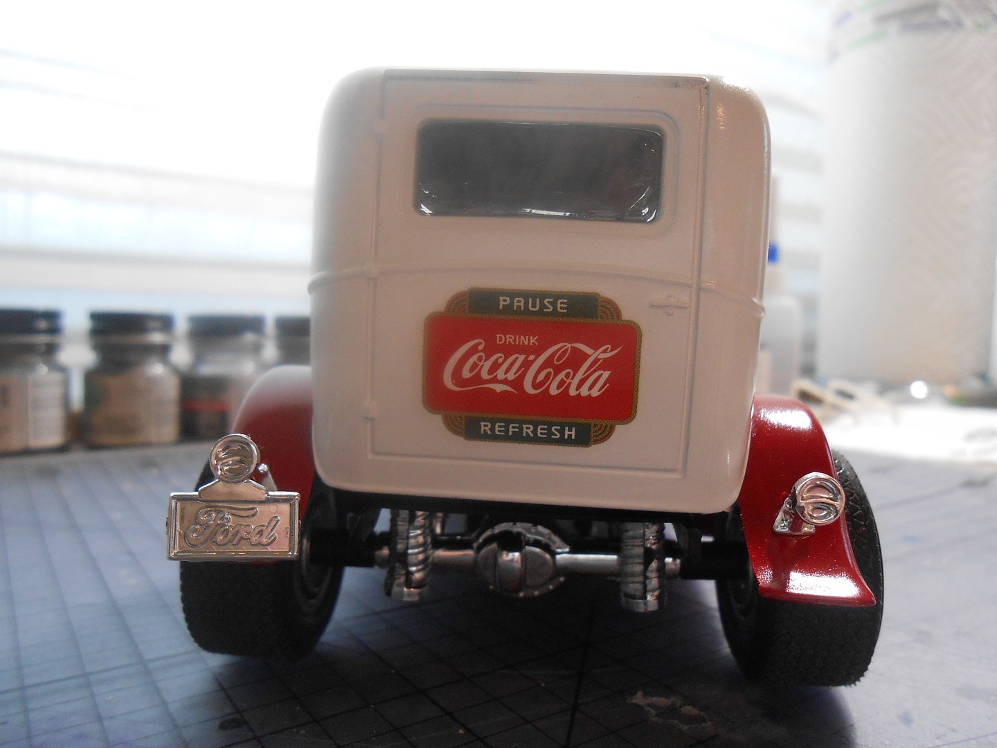 1932 Ford Sedan Delivery Truck, Coca-Cola -- Plastic Model Car Vehicle ...