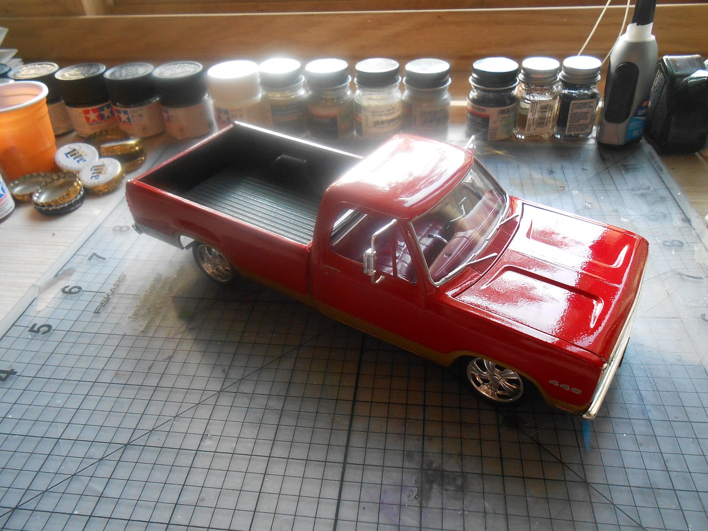 1978 Dodge D100 Custom Pickup Truck -- Plastic Model Truck Vehicle Kit ...