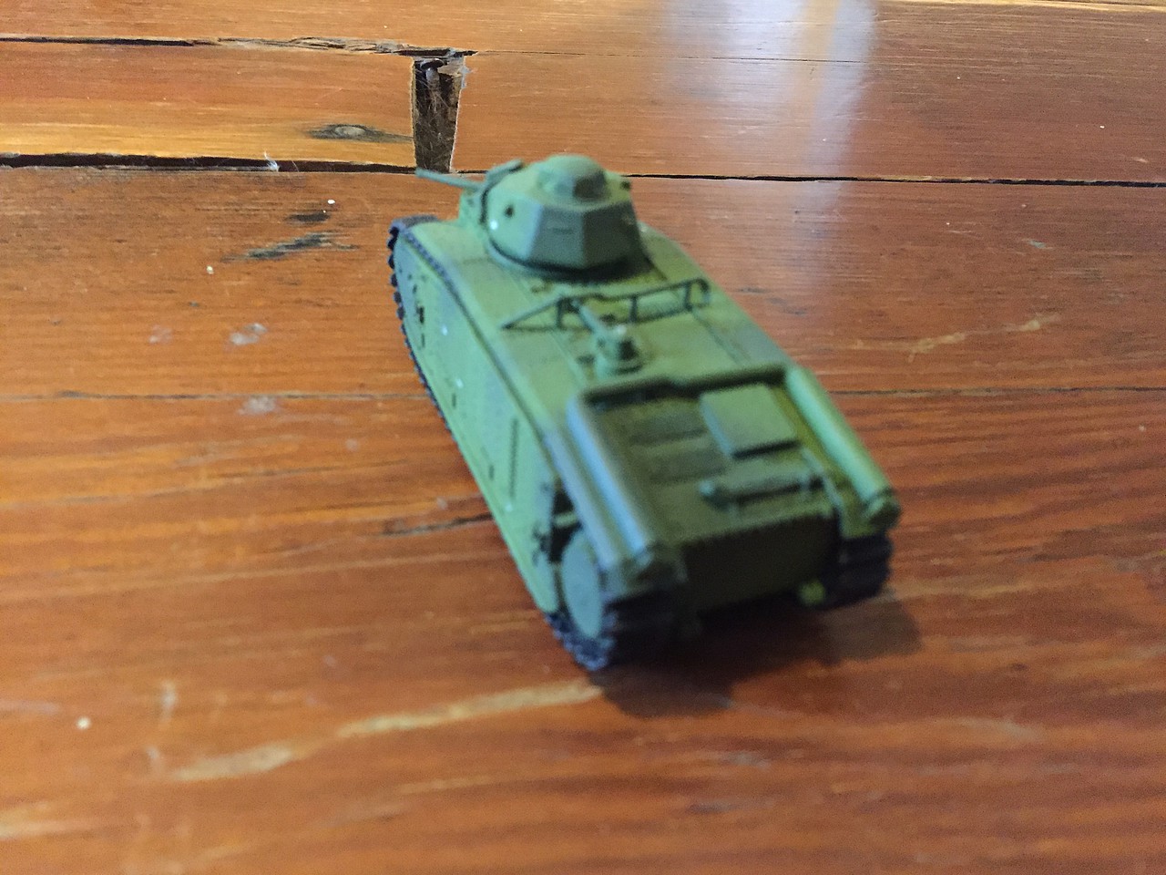 French Char B1 Tank -- Plastic Model Military Vehicle -- 1/72 Scale ...