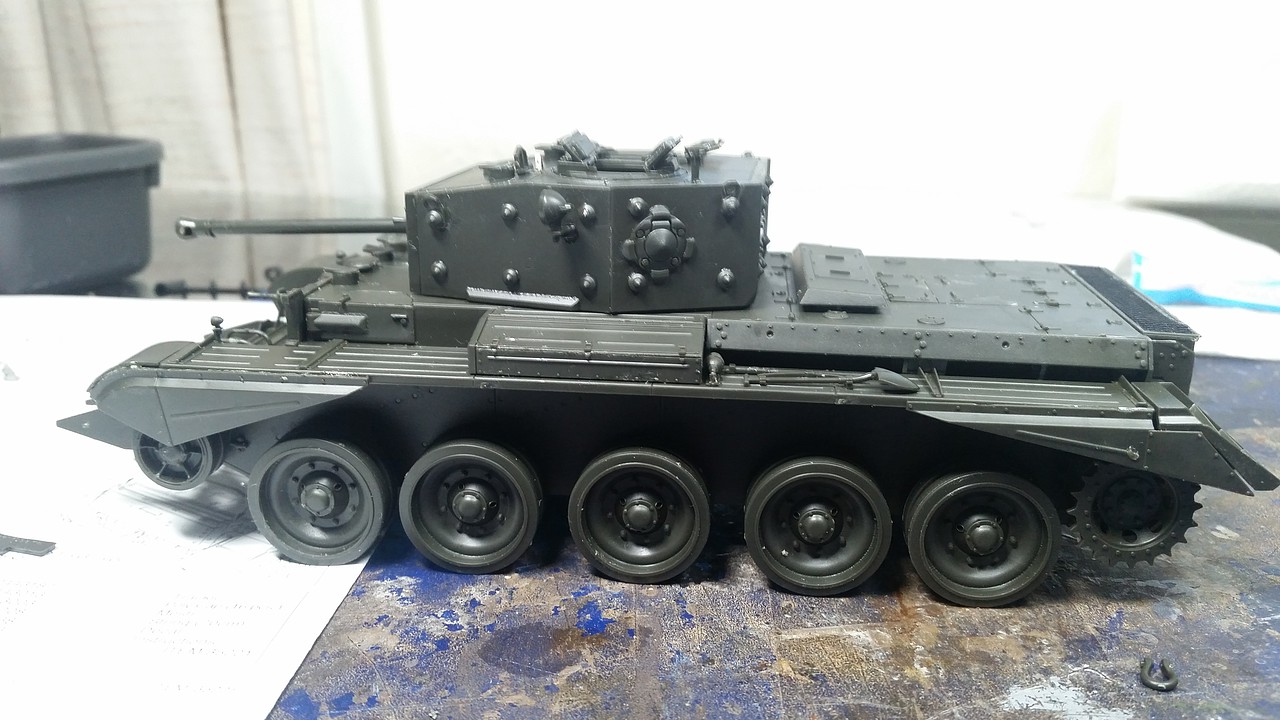 Cromwell Mk.IV Cruiser Tank -- Plastic Model Military Vehicle Kit -- 1/ ...