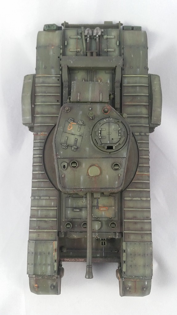 British Churchill C Tank -- Plastic Model Military Vehicle Kit -- 1/35 ...