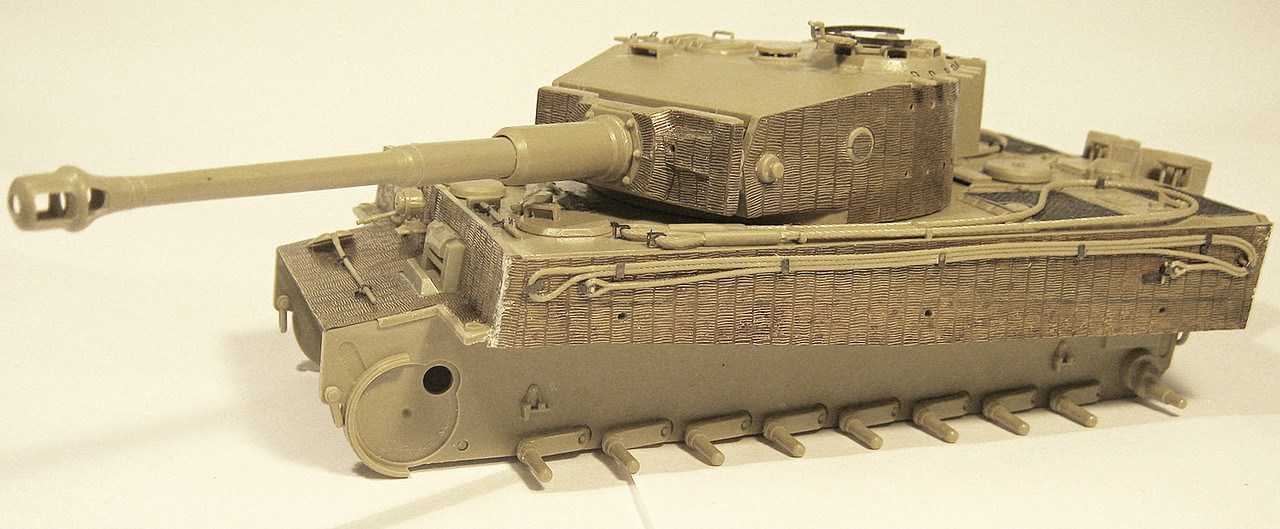 Zimmerit Tiger I Mid Production Tamiya -- Plastic Model Vehicle ...