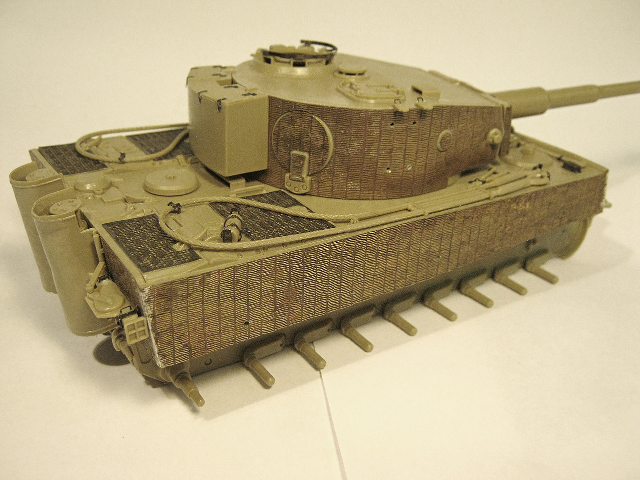Zimmerit Tiger I Mid Production Tamiya -- Plastic Model Vehicle ...