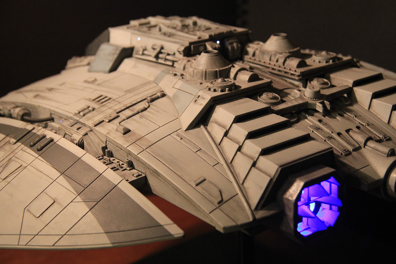 Battlestar Galactica Original Cylon Raider -- Science Fiction Plastic ...