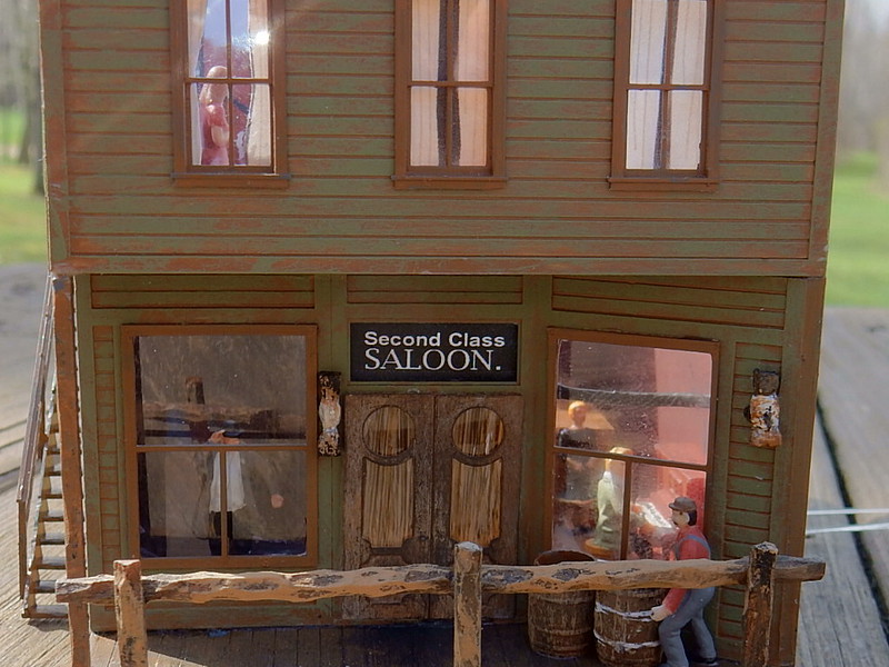 Second Class Saloon Kit -- HO Scale Model Railroad Building -- #5900 ...