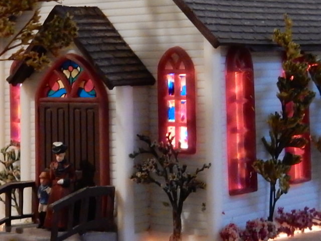 Town Church Kit -- Model Train Building -- HO Scale -- #1350 pictures ...