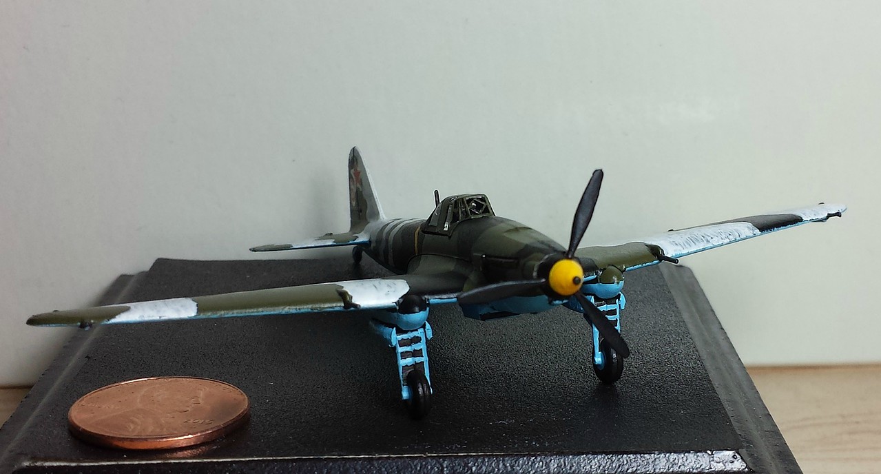 IL2 Mod 1941 Stormovik Fighter (Snap) -- Plastic Model Airplane Kit ...